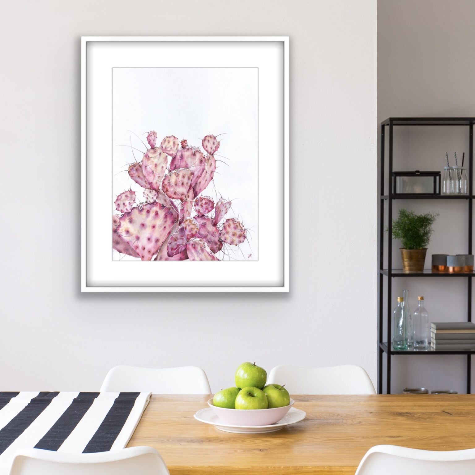 Pink opuntia | Buy Now | Kateryna Nazarenko Art